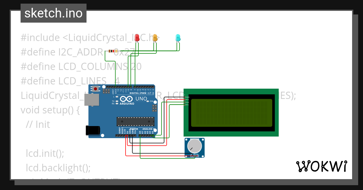 Temperature Show Display And Led Indicates Copy Wokwi Esp32 Stm32 2705