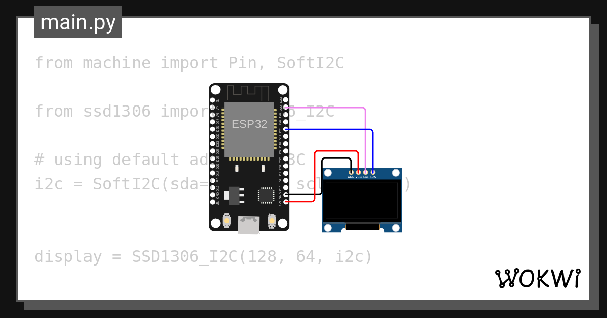 дисплей 8 д Wokwi Esp32 Stm32 Arduino Simulator