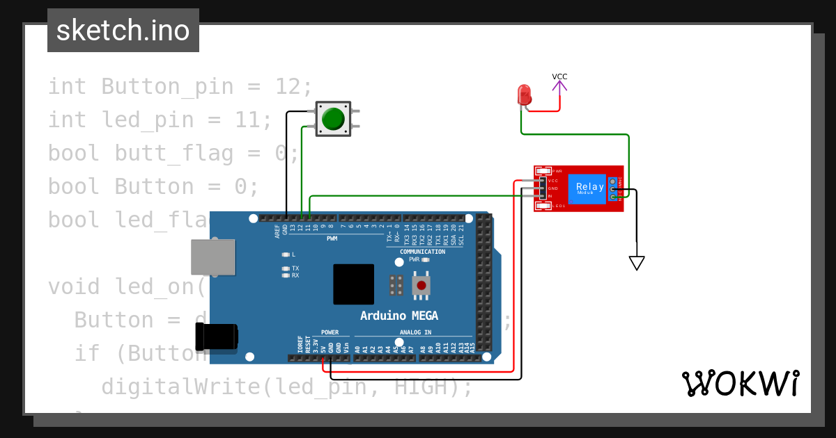 Dc Motor Knopka Wokwi Esp32 Stm32 Arduino Simulator 8082