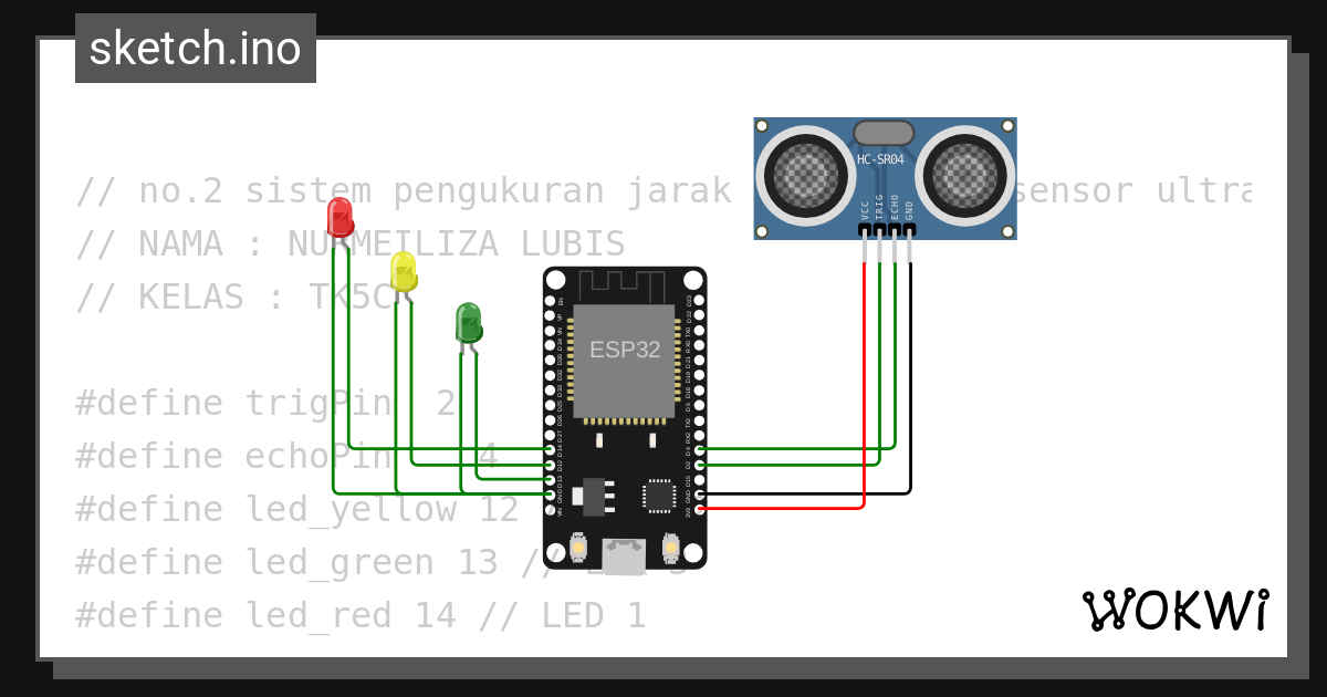 No2 Sensor Ultrasonic Liza Copy Wokwi Esp32 Stm32 Arduino Simulator