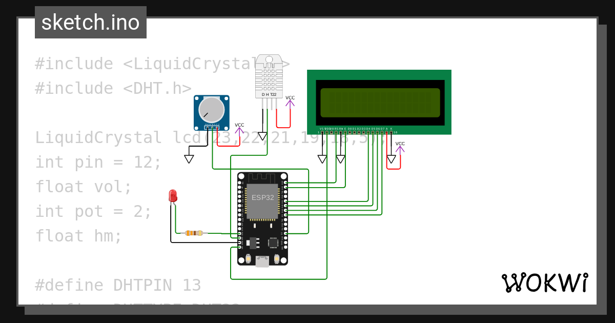Prueba Wokwi Esp32 Stm32 Arduino Simulator 
