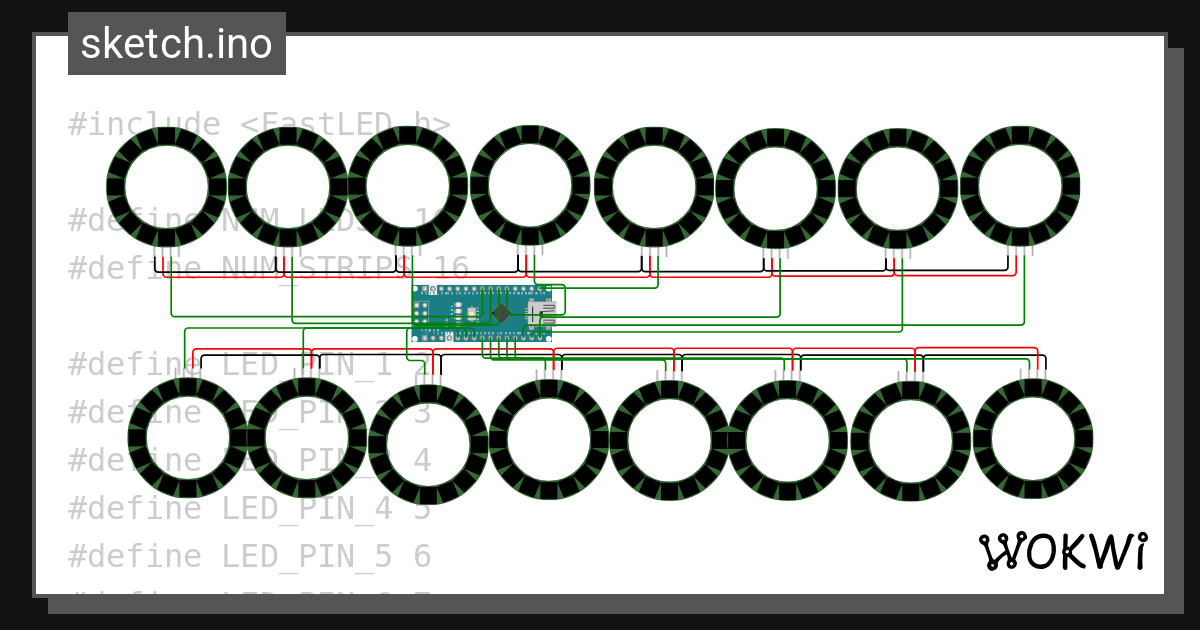 Led Running Mobil 1 Copy Wokwi Esp32 Stm32 Arduino Simulator