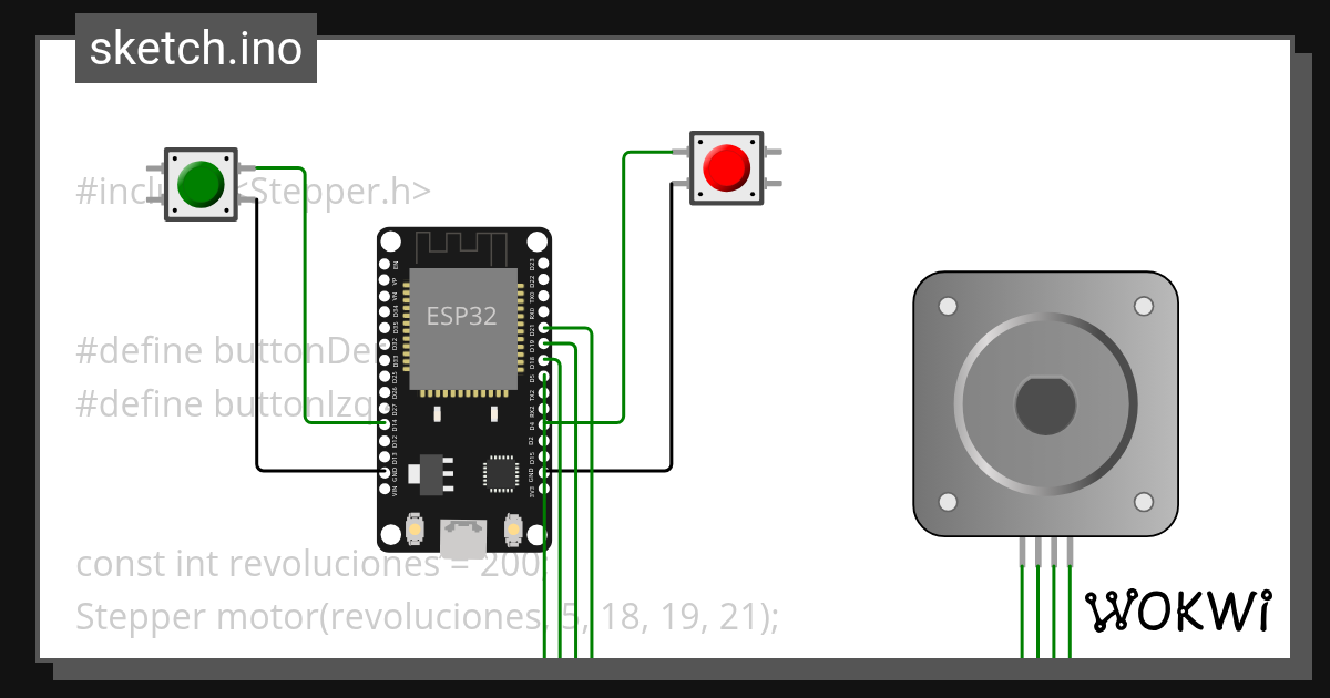 Ejercicio 01 - Wokwi ESP32, STM32, Arduino Simulator Ejercicio 01 - Wokwi ESP32, STM32, Arduino Simulator