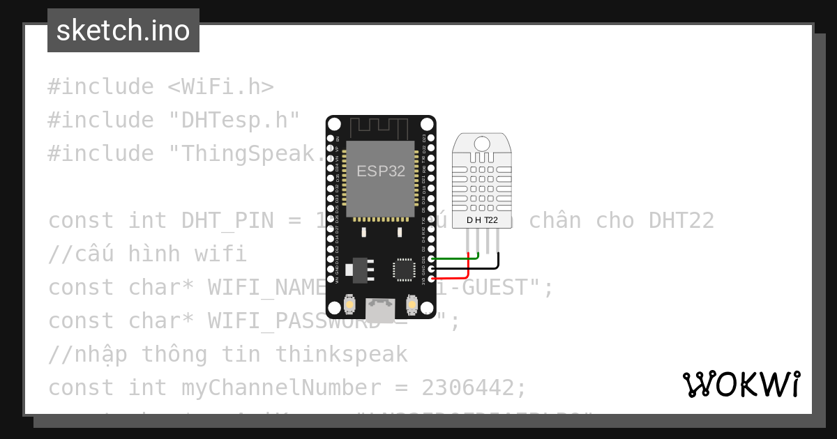 Esp32 Dht22 Thingspeak Copy Copy Wokwi Esp32 Stm32 Arduino Simulator 1305
