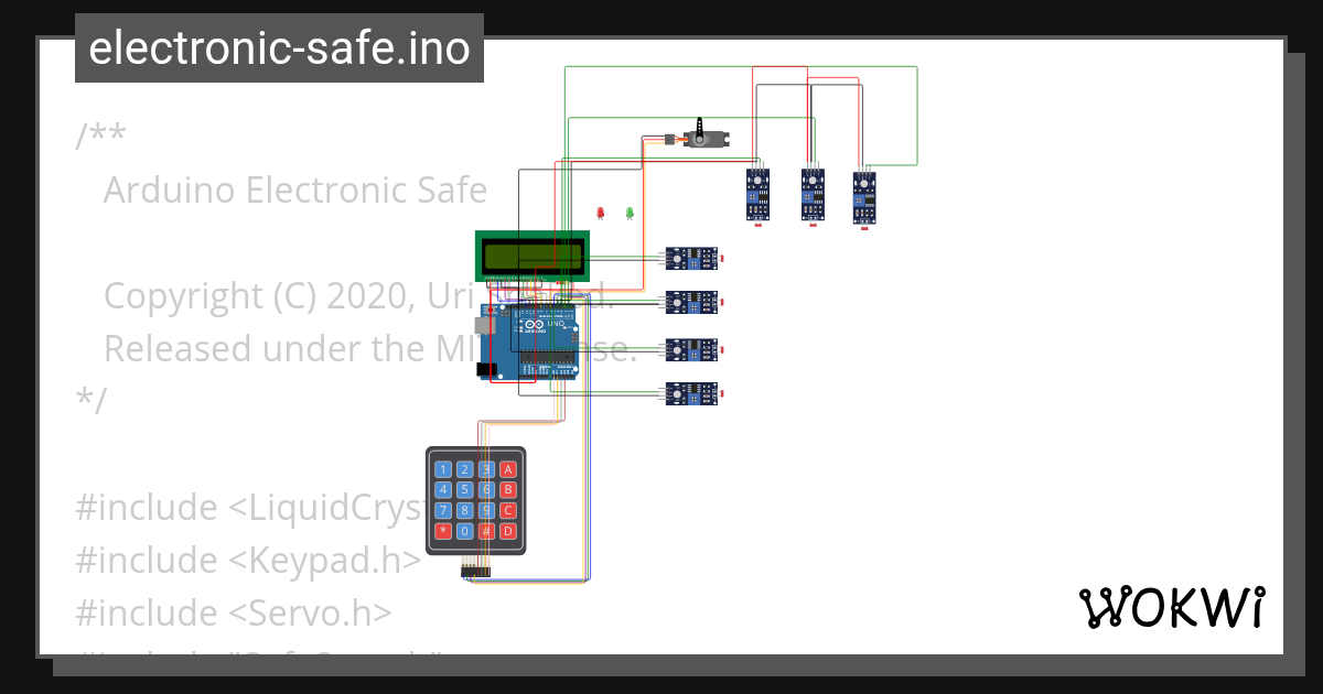electronic-safe.ino Copy (2) - Wokwi ESP32, STM32, Arduino Simulator