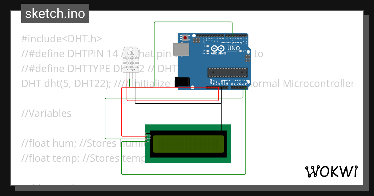 dht22 sensor Copy - Wokwi ESP32, STM32, Arduino Simulator