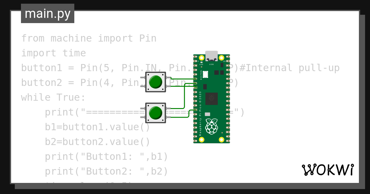 Bush Button Wokwi Esp32 Stm32 Arduino Simulator