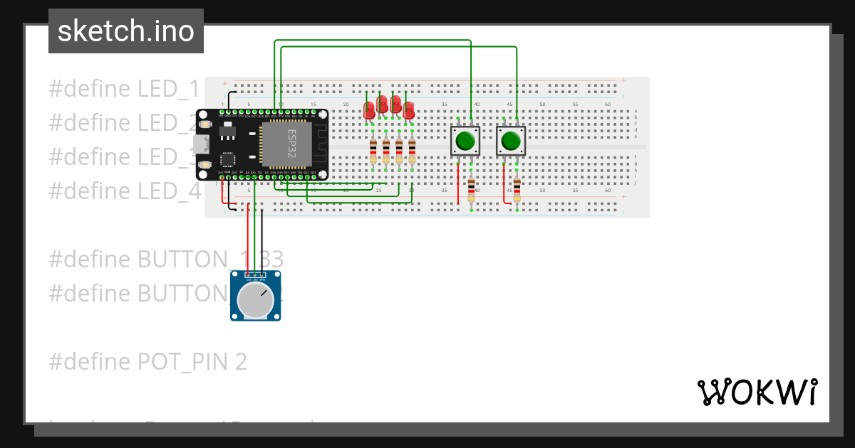 ESP Metronome - Wokwi ESP32, STM32, Arduino Simulator