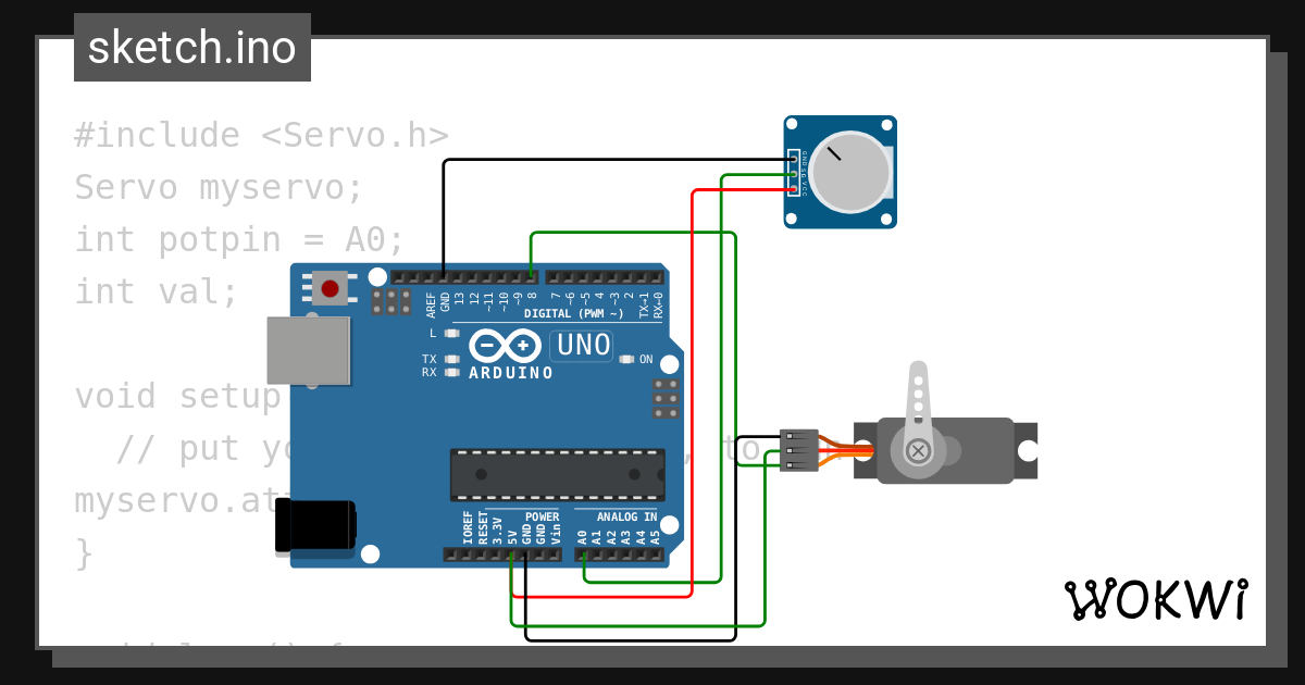 Servo Movey Thing Wokwi Esp32 Stm32 Arduino Simulator 7312