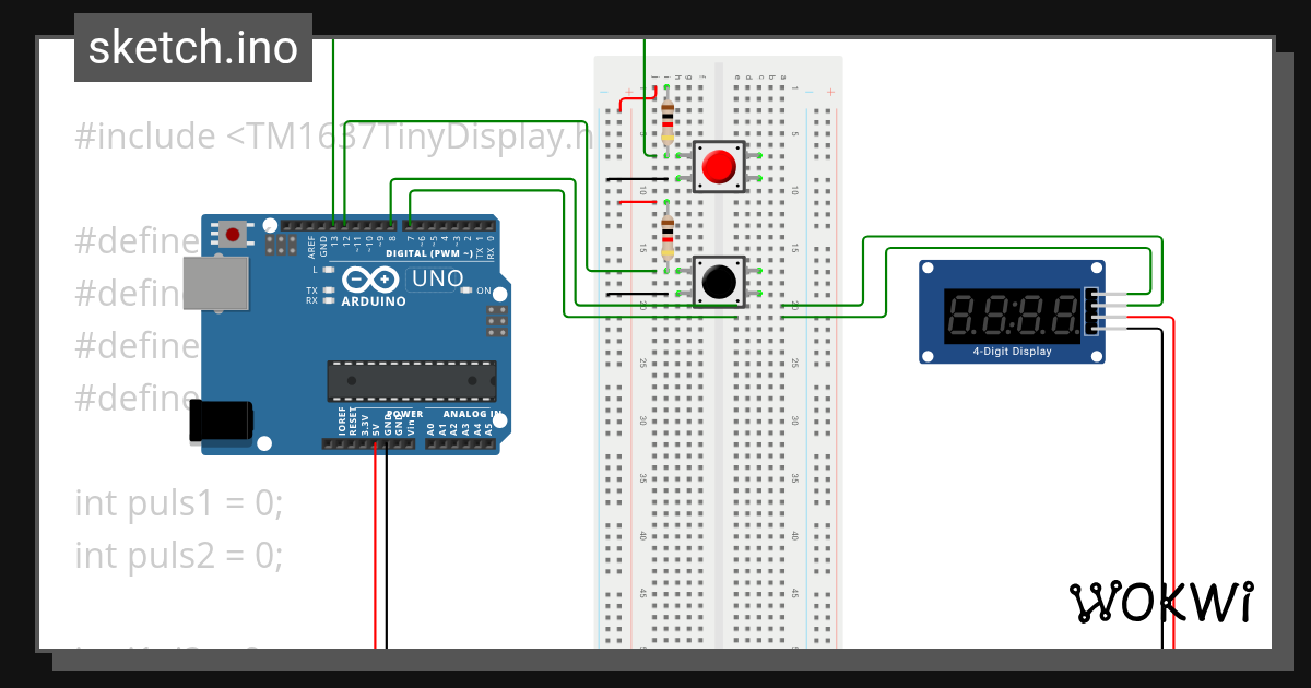 Ejercicio 2 - Wokwi ESP32, STM32, Arduino Simulator