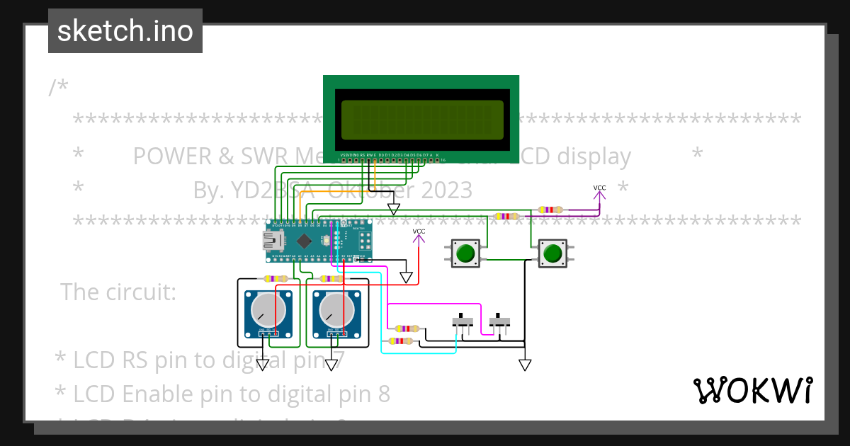 Wokwi - Online ESP32, STM32, Arduino Simulator