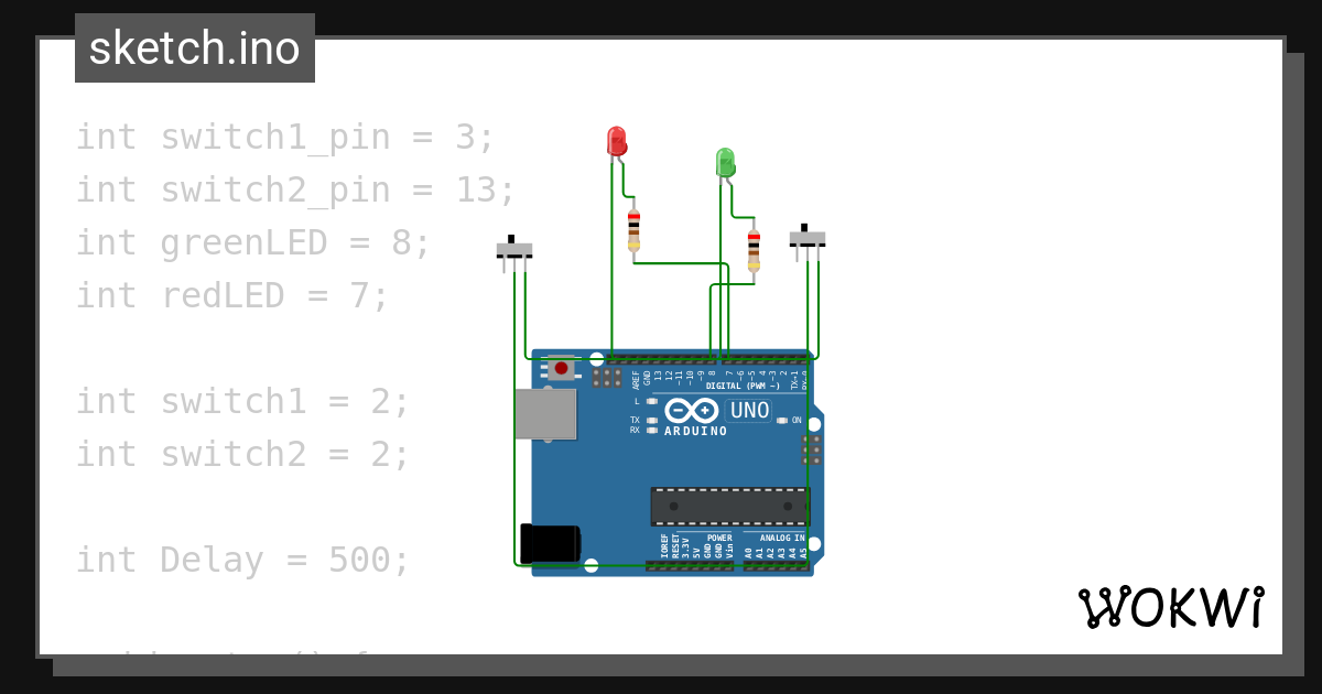 Wrap Up Switches Wokwi Esp32 Stm32 Arduino Simulator