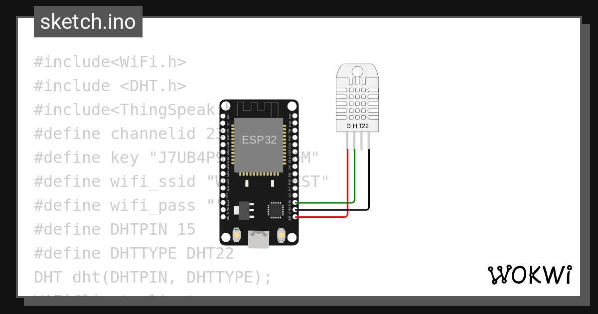 Thinkspeak Wokwi Esp32 Stm32 Arduino Simulator