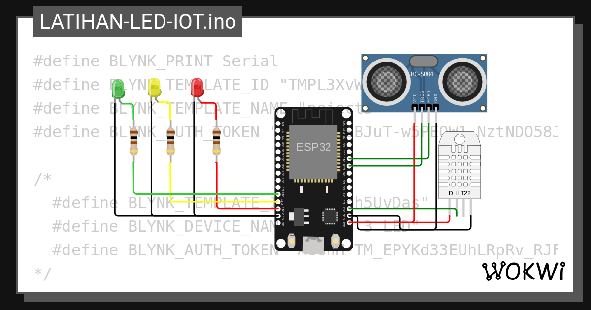 Blynk Stiper1 Pajarrrrr Wokwi Esp32 Stm32 Arduino Simulator