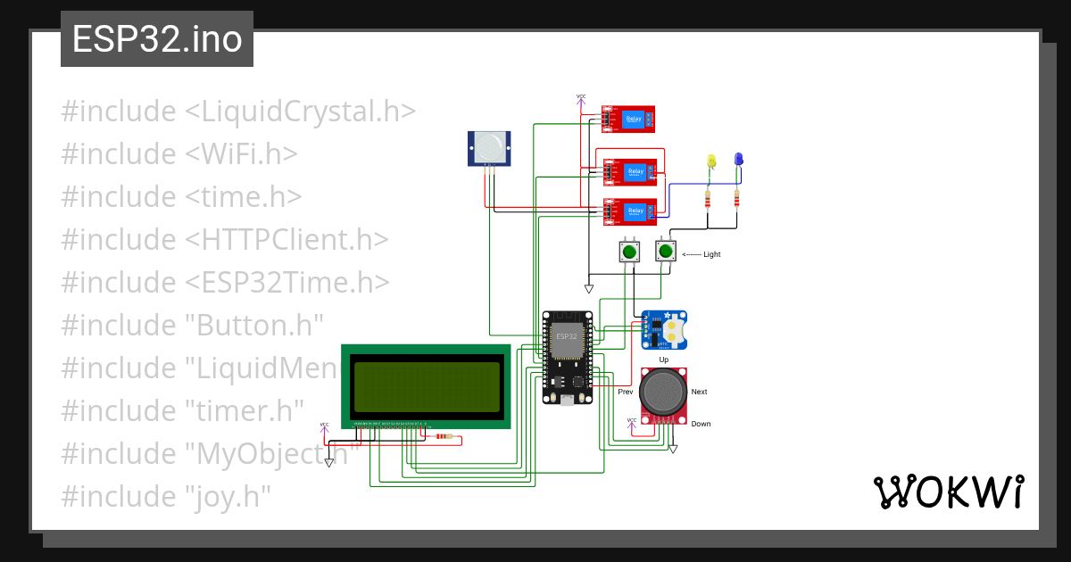 ESP32 17.10.2023 - Wokwi ESP32, STM32, Arduino Simulator
