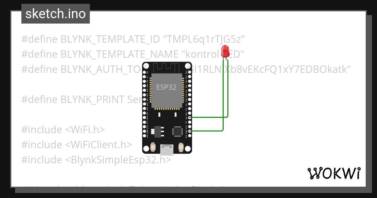 TUGAS2_0022 - Wokwi ESP32, STM32, Arduino Simulator