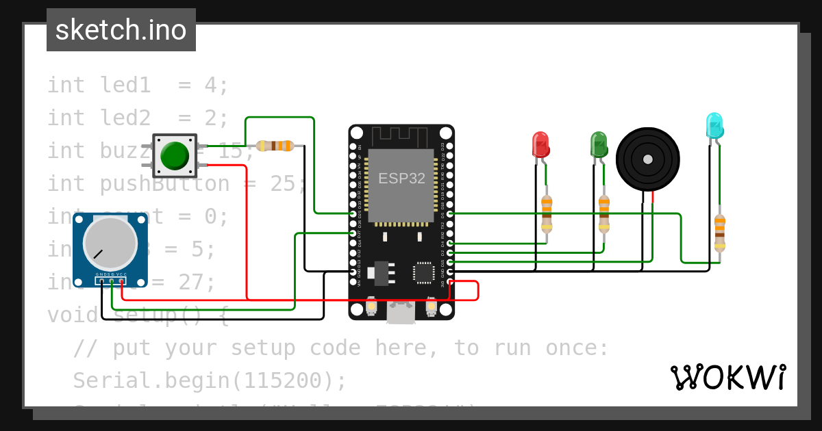 Inputoutput Wokwi Esp32 Stm32 Arduino Simulator