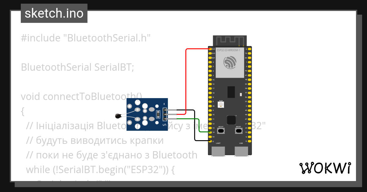 Lab2_Bluetooth - Wokwi ESP32, STM32, Arduino Simulator