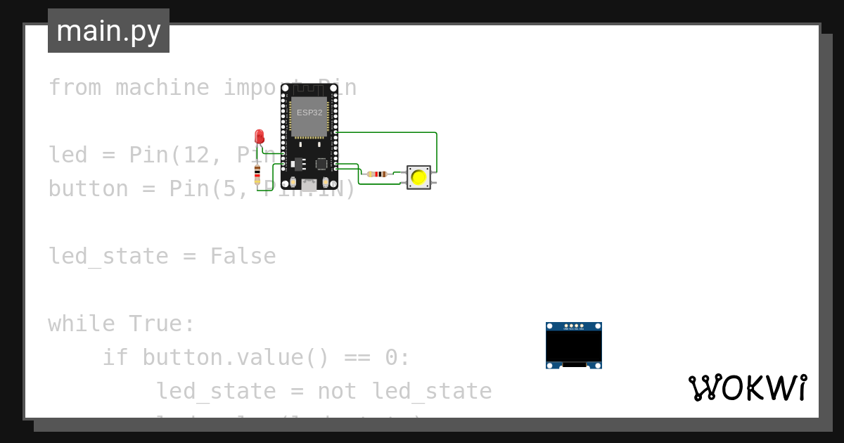 Esp32 Micropython Ssd1306 Copy Wokwi Esp32 Stm32 Arduino Simulator 5274