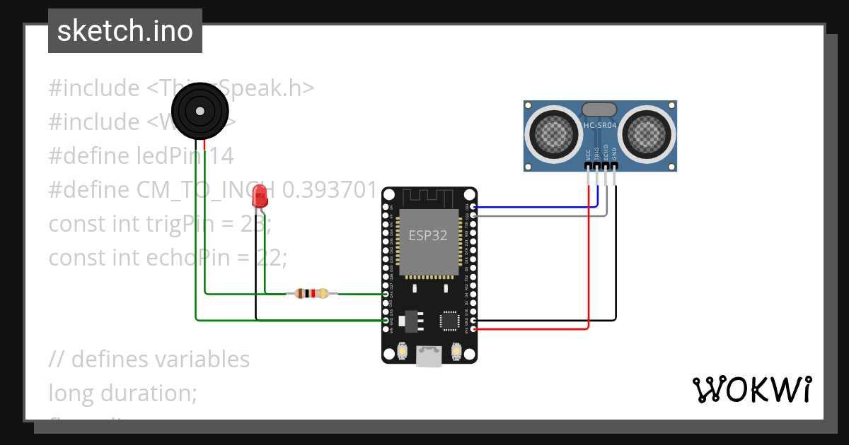 Flood Monitoring System Copy 3 Wokwi Esp32 Stm32 Arduino Simulator