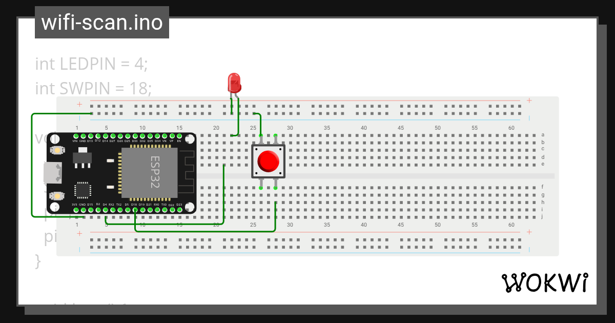 wifi-scan.ino Copy - Wokwi ESP32, STM32, Arduino Simulator wifi-scan.ino Copy - Wokwi ESP32, STM32, Arduino Simulator