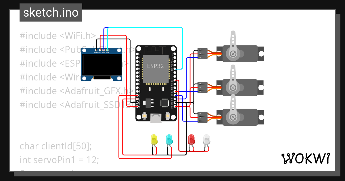 17.10.2023 - Wokwi ESP32, STM32, Arduino Simulator