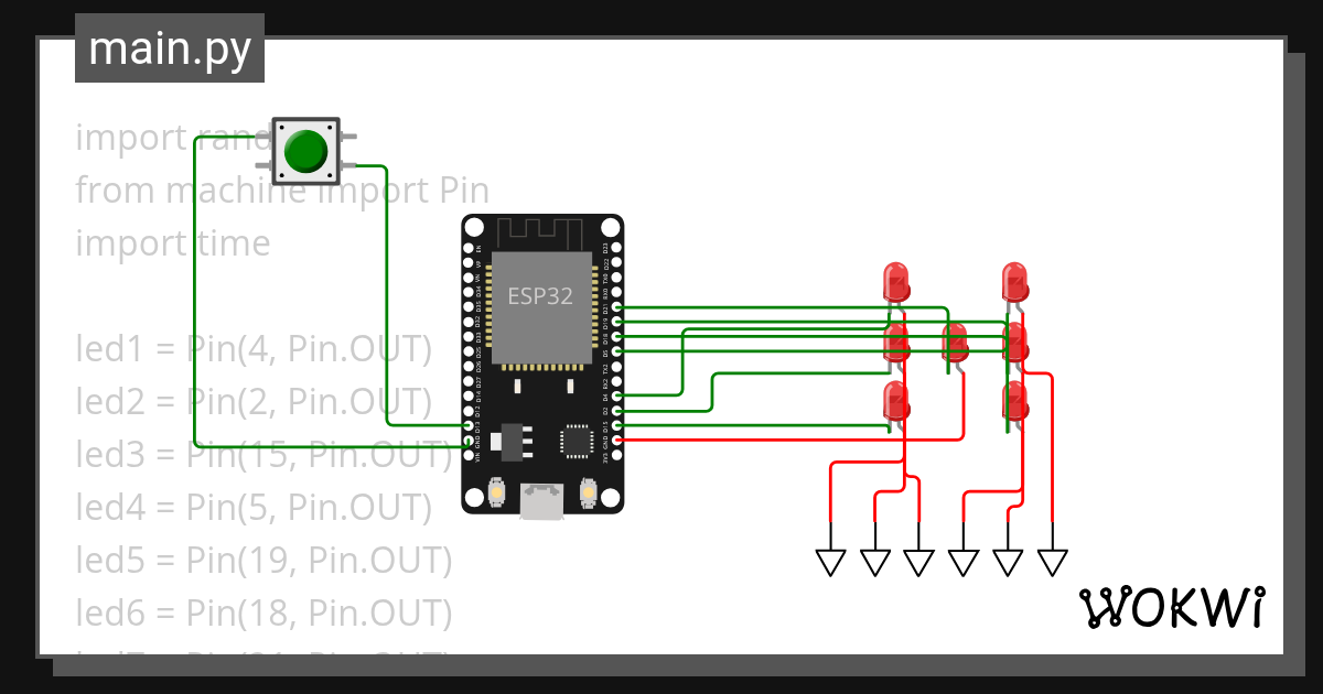 met kocke - Wokwi ESP32, STM32, Arduino Simulator