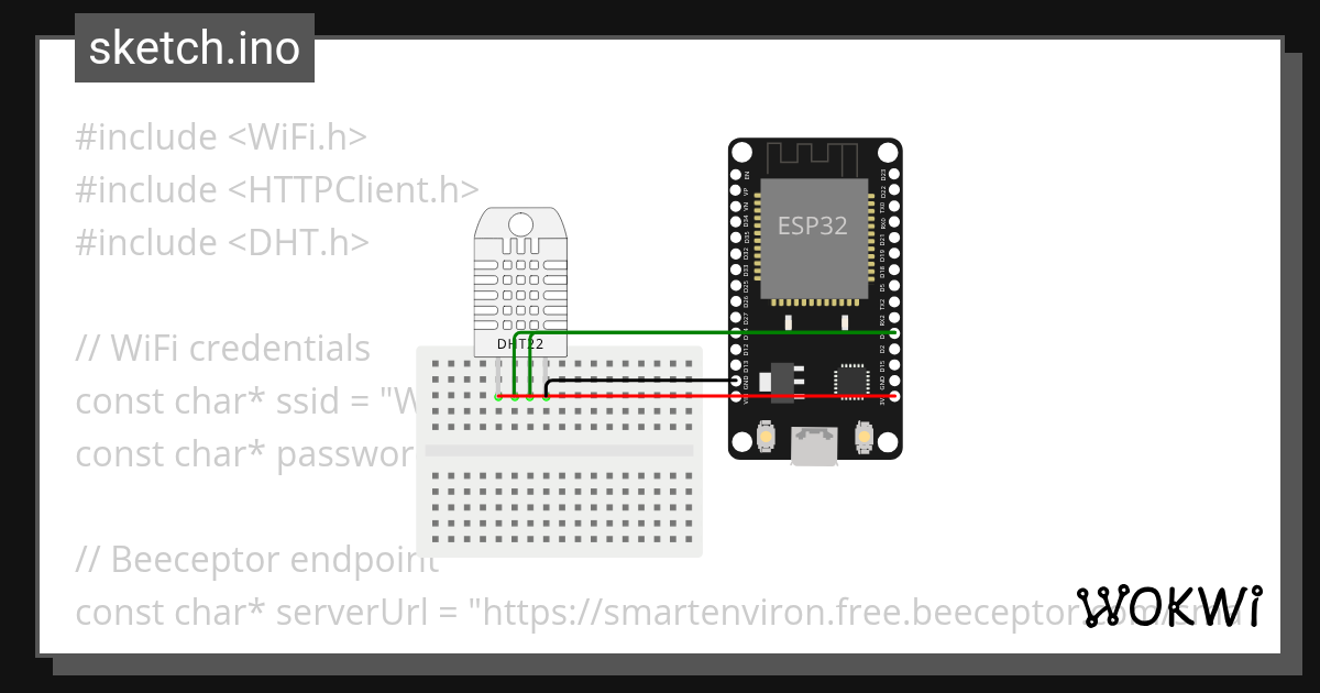 PHASE-3 - Wokwi ESP32, STM32, Arduino Simulator