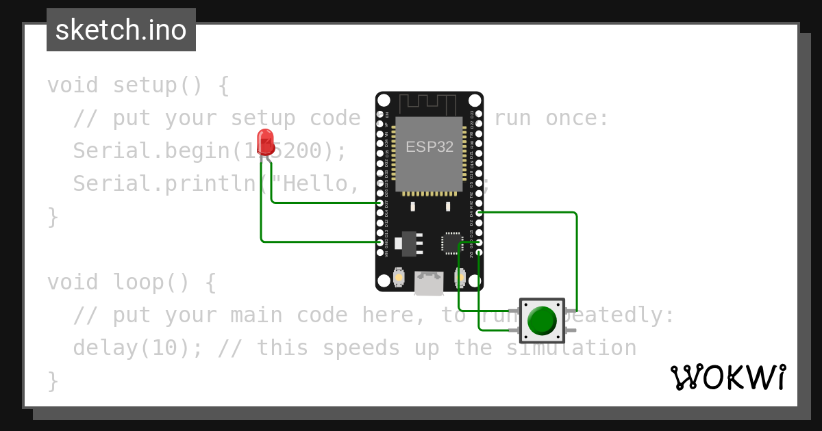 12345 Wokwi Esp32 Stm32 Arduino Simulator