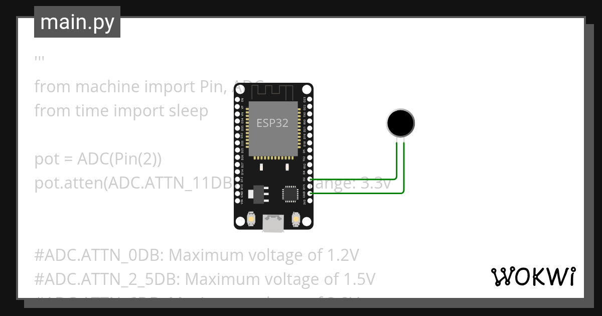 Wokwi - Online ESP32, STM32, Arduino Simulator
