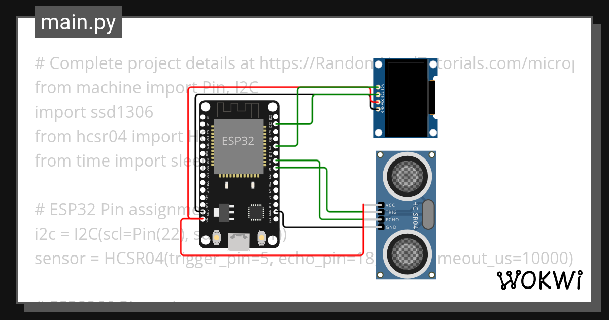 hc-sr04_ssd1306 - Wokwi ESP32, STM32, Arduino Simulator hc-sr04_ssd1306 - Wokwi ESP32, STM32, Arduino Simulator