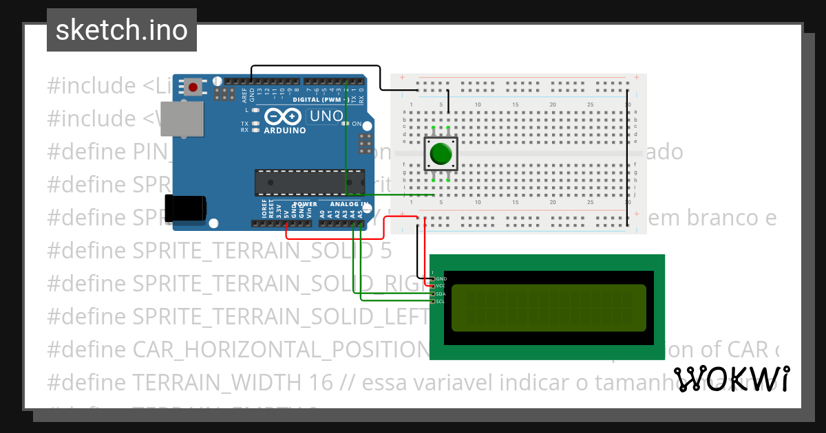 F-Uno Rec'n play(comentado) - Wokwi ESP32, STM32, Arduino Simulator