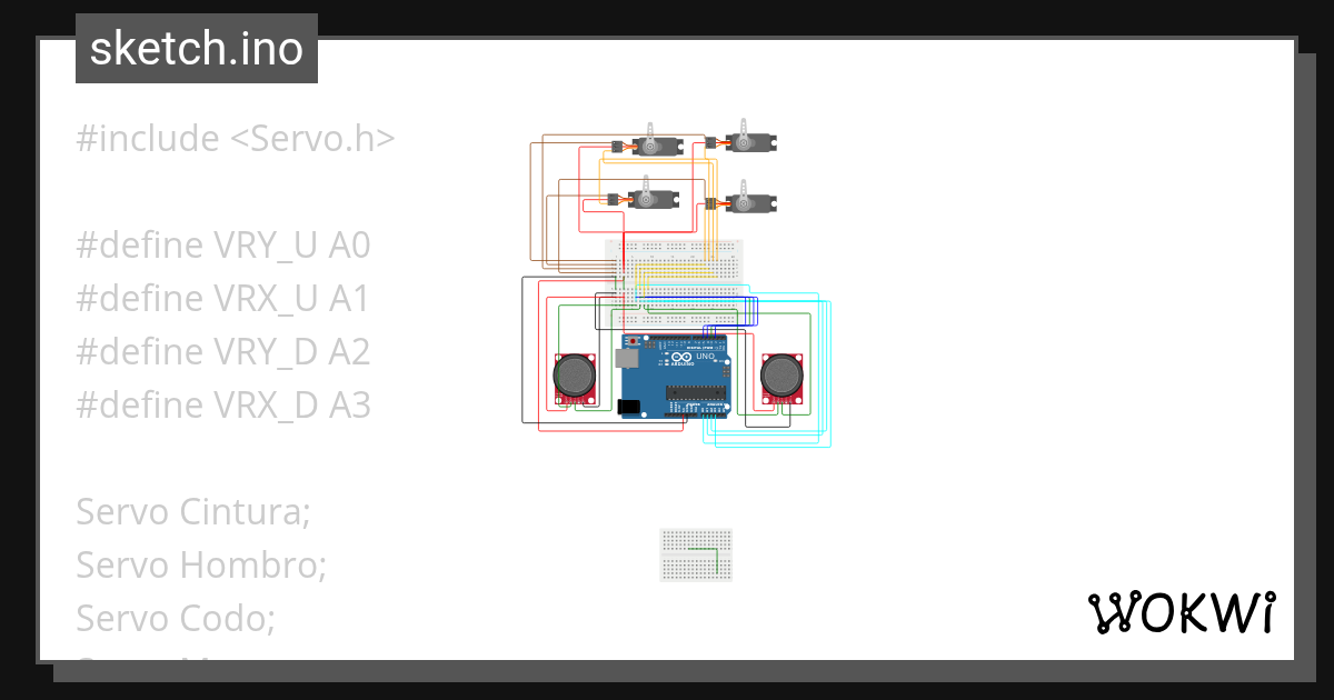 robotic 00.1 - Wokwi ESP32, STM32, Arduino Simulator
