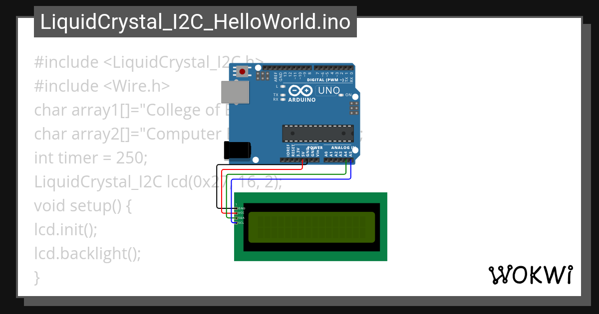 Lcd1 Lab 3 Task 2 Wokwi Esp32 Stm32 Arduino Simulator