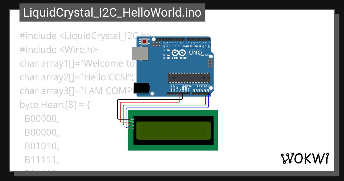 Lcd1 Lab Exercise Wokwi Esp32 Stm32 Arduino Simulator