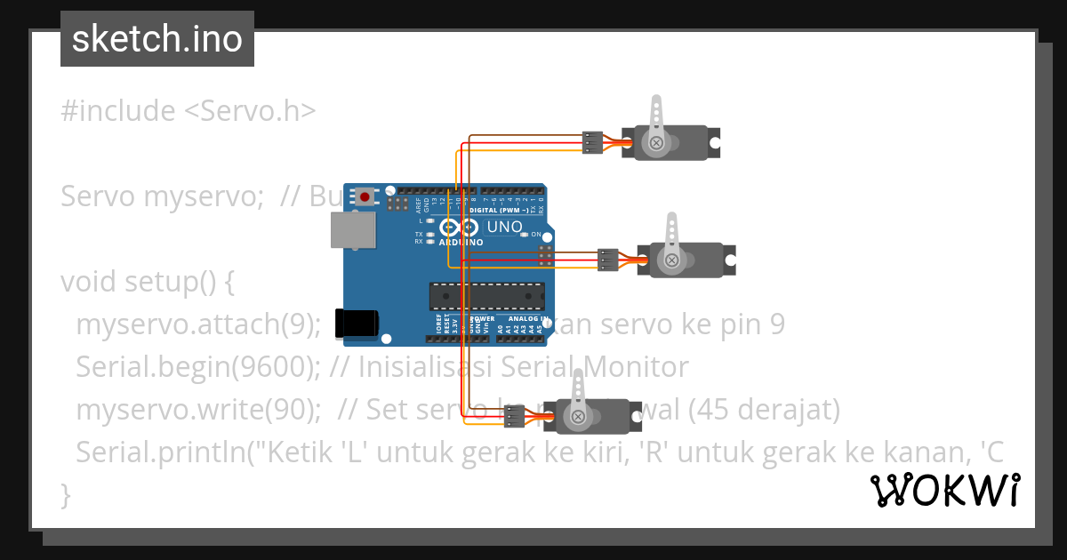 servo - Wokwi ESP32, STM32, Arduino Simulator