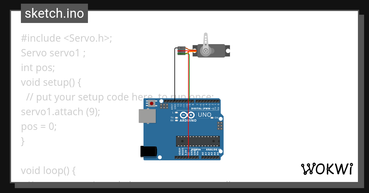 Servo Copy - Wokwi ESP32, STM32, Arduino Simulator Servo Copy - Wokwi ESP32, STM32, Arduino Simulator