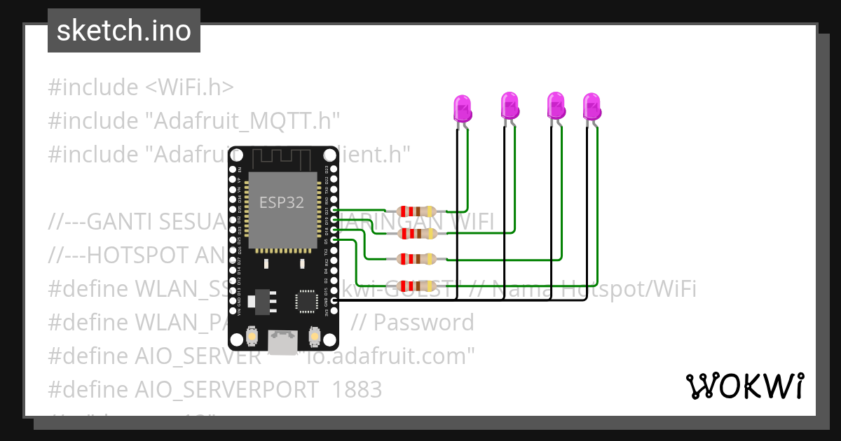 LED4_ADAFRUIT Copy - Wokwi ESP32, STM32, Arduino Simulator