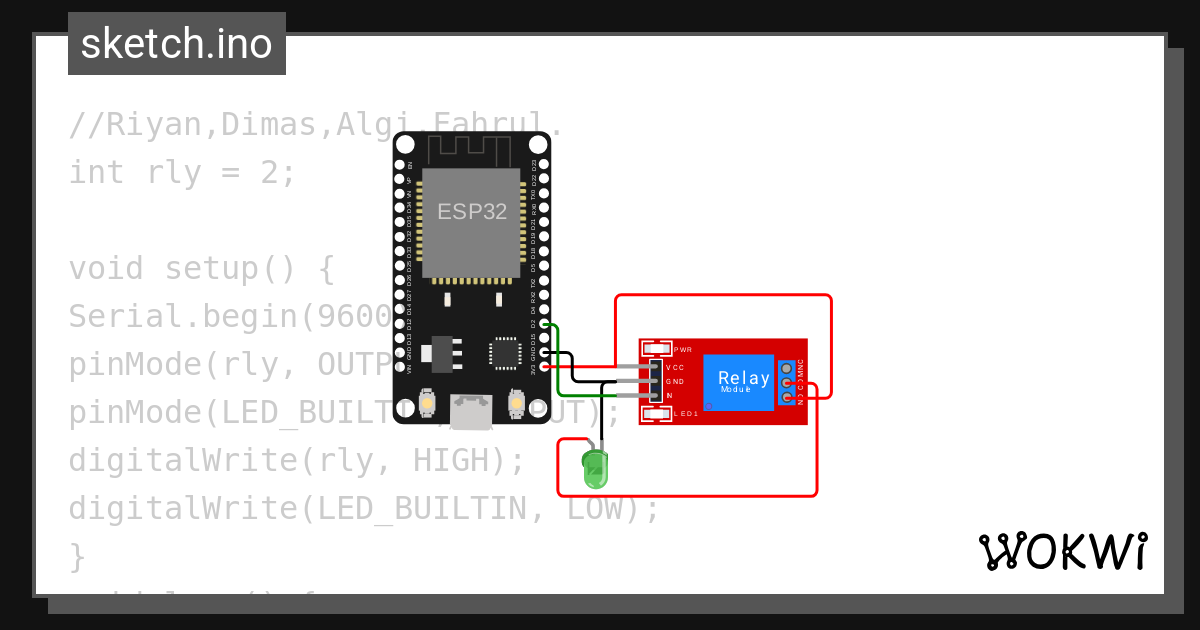 Listrik 7 Wokwi Esp32 Stm32 Arduino Simulator