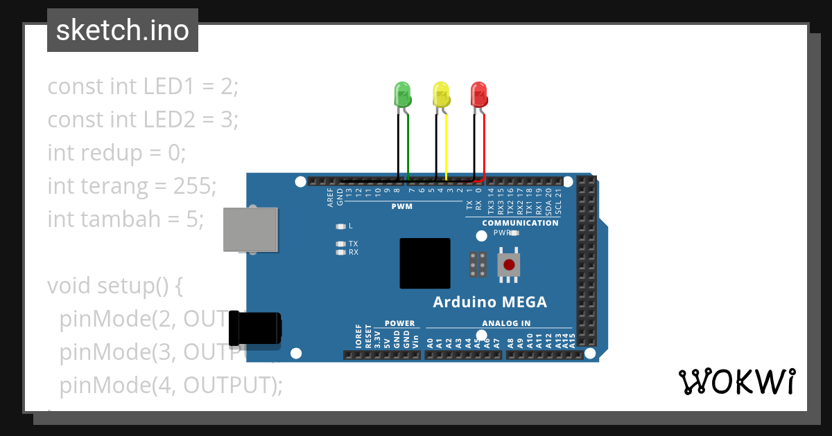 Laporan Praktikum 5 - Wokwi ESP32, STM32, Arduino Simulator Laporan Praktikum 5 - Wokwi ESP32, STM32, Arduino Simulator