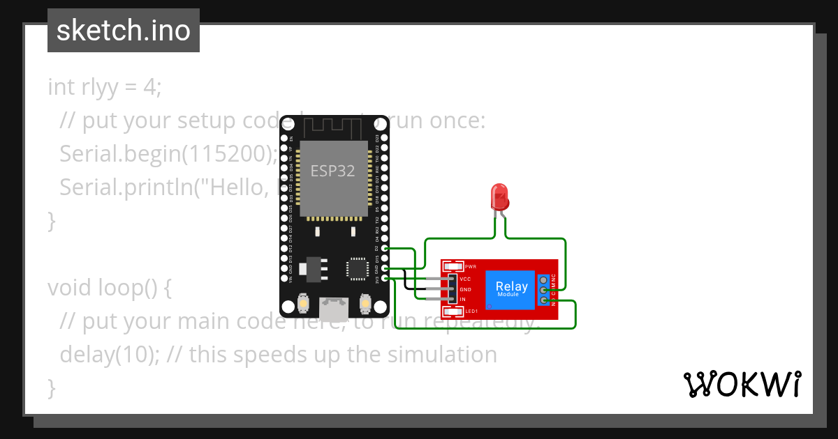 Proyek esp 32 rifan - Wokwi ESP32, STM32, Arduino Simulator Proyek esp 32 rifan - Wokwi ESP32, STM32, Arduino Simulator