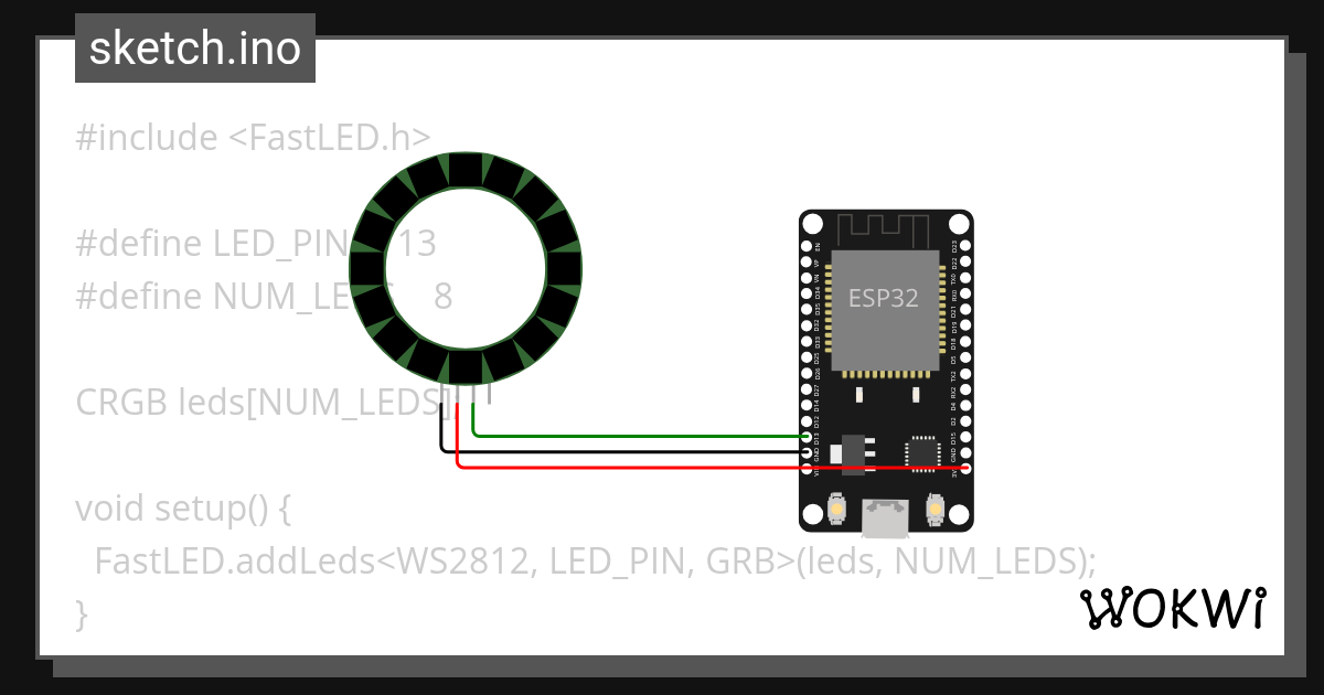 Project2 - Wokwi ESP32, STM32, Arduino Simulator