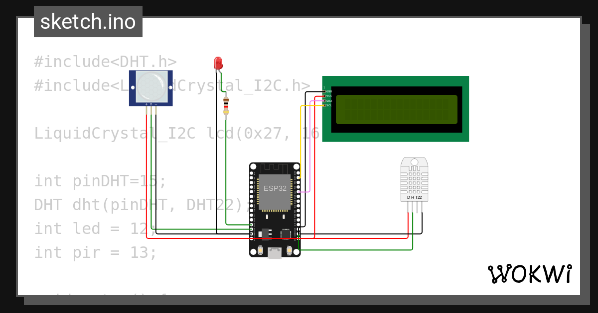 Day2 Dhtsensor Wokwi Esp32 Stm32 Arduino Simulator