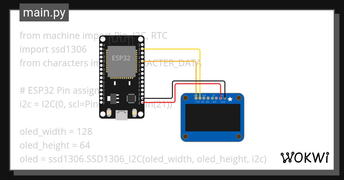 學號姓名科系 Wokwi Esp32 Stm32 Arduino Simulator 5528