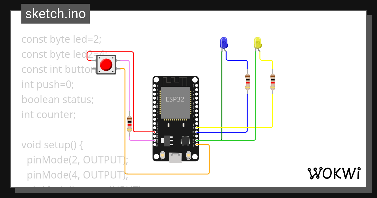 Wokwi - Online ESP32, STM32, Arduino Simulator