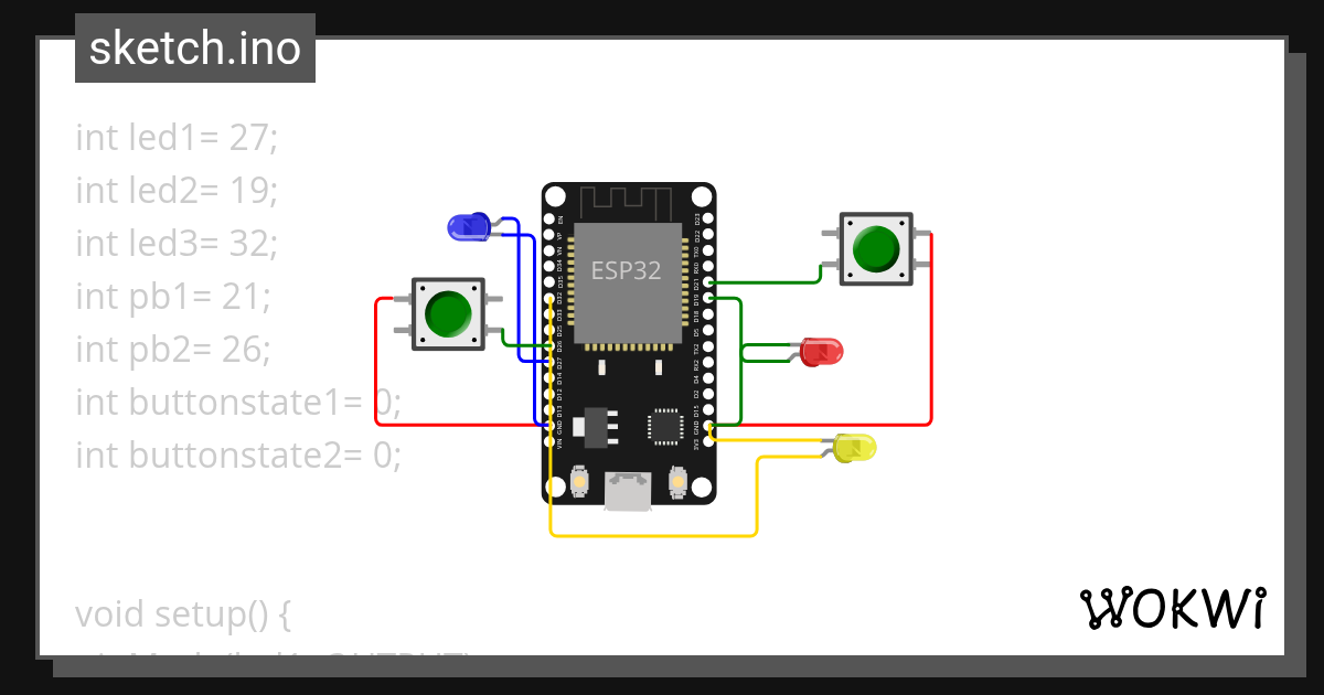 Bukhari Bin Barawi - Wokwi ESP32, STM32, Arduino Simulator