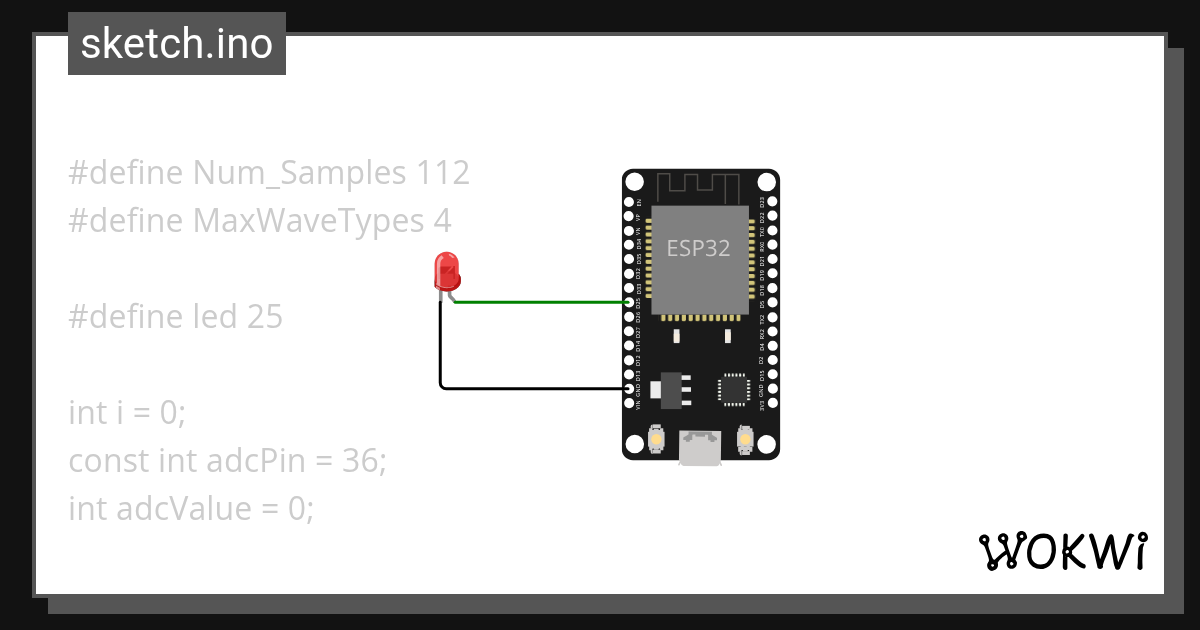 Lab6.2 - Wokwi ESP32, STM32, Arduino Simulator