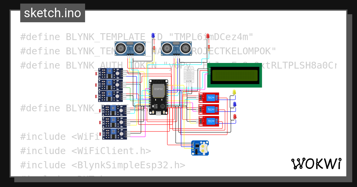 Smart Garden Iot Tia Wokwi Esp32 Stm32 Arduino Simulator 8881
