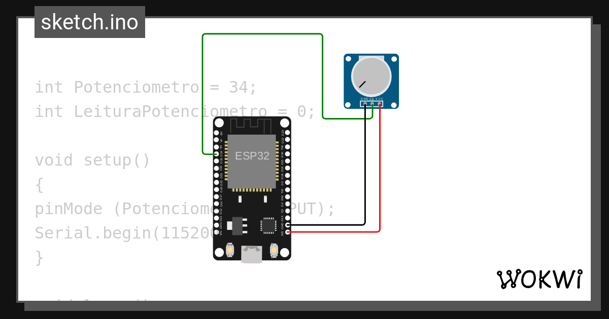 Analogico Wokwi Esp32 Stm32 Arduino Simulator 