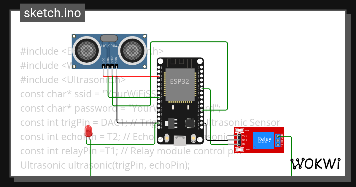 renu first project - Wokwi ESP32, STM32, Arduino Simulator